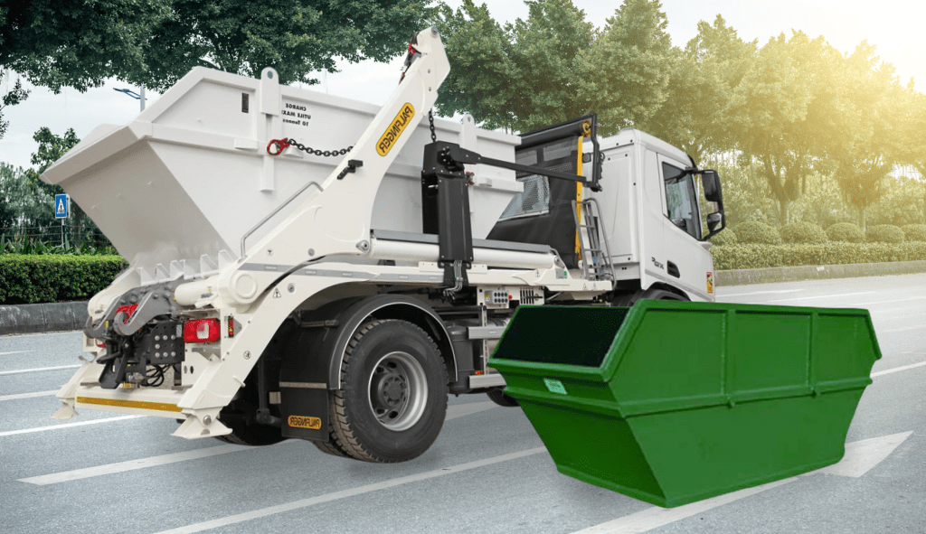 Skip Loader Rental Services | Bin Lift - Qatar | Bin Lift