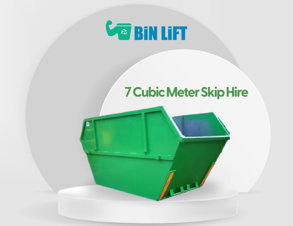 7 Cubic Meter Skip Hire & Dumpster Rental in Qatar | Bin Lift Services