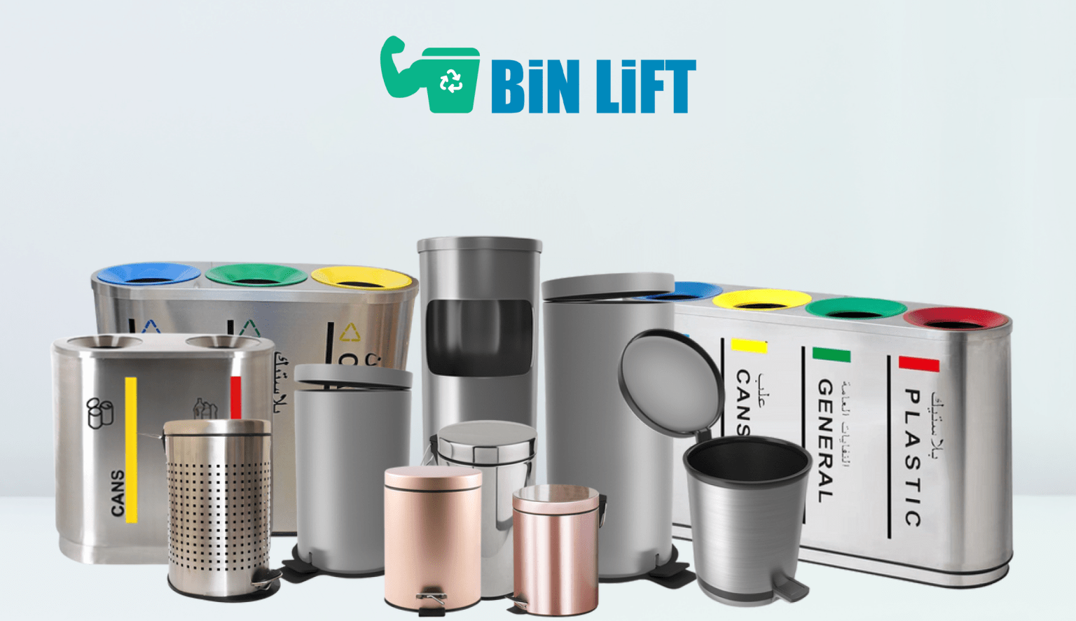 Garbage Bins for Indoor & Outdoor in Qatar | Bin Lift Services