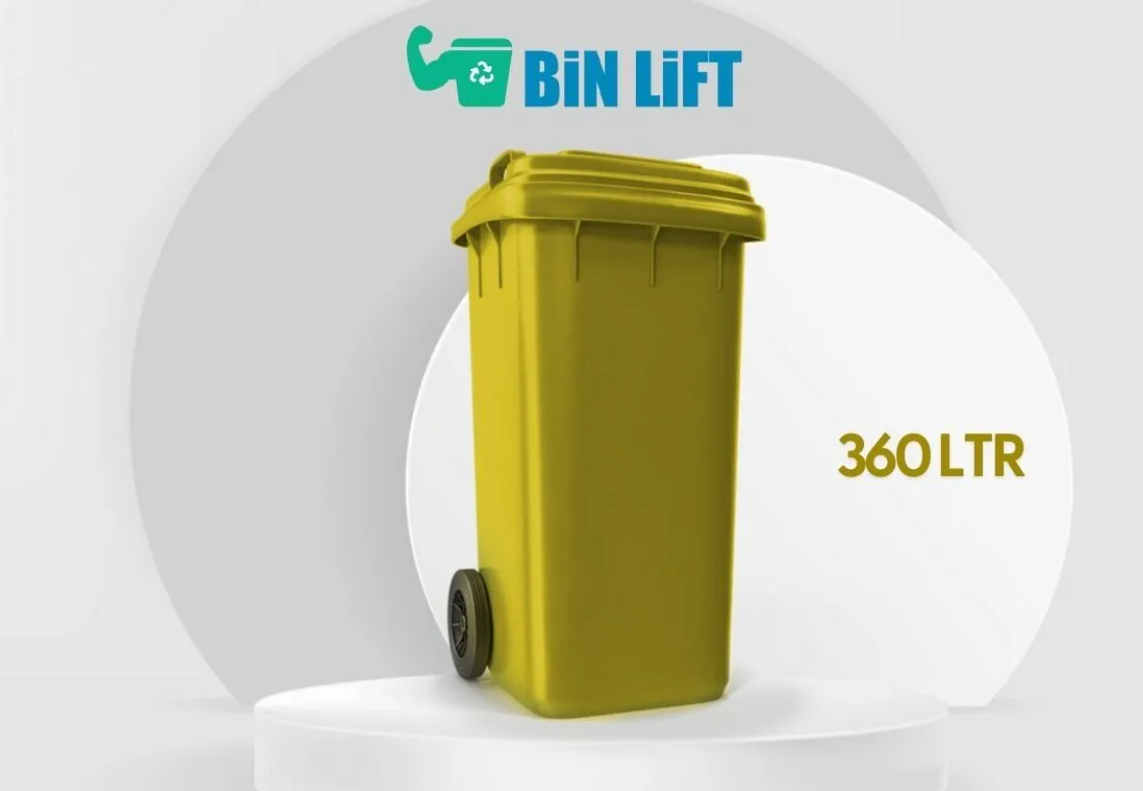 360 Litre Garbage Bins in Qatar: Medium-Capacity Bins for Buildings ...